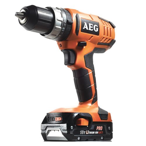 Öz Doğan Hırdavat | AEG BS 18 G2 Li - 18V 1,5 AH PRO LITHIUM ION AKÜLÜ MATKAP